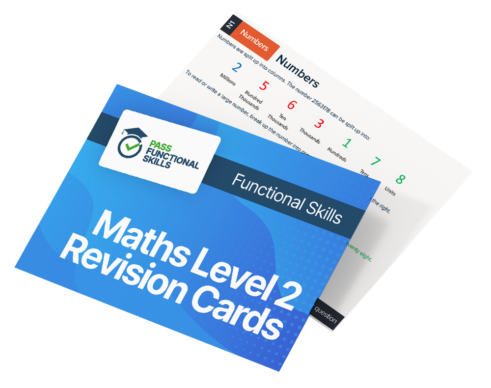 Functional Skills Maths Level 2 Revision Cards Functional Skills Level 2